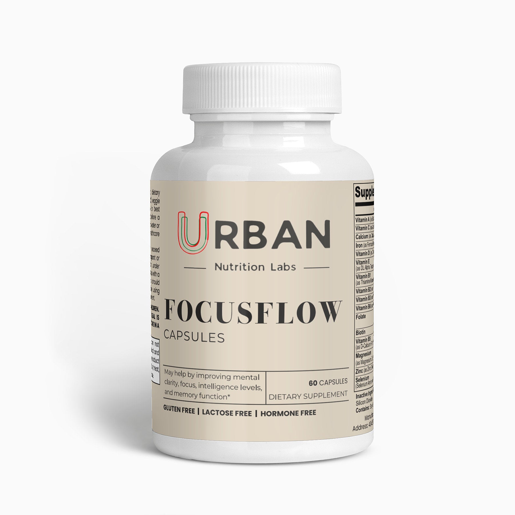 FocusFlow – Urban Nutrition Labs